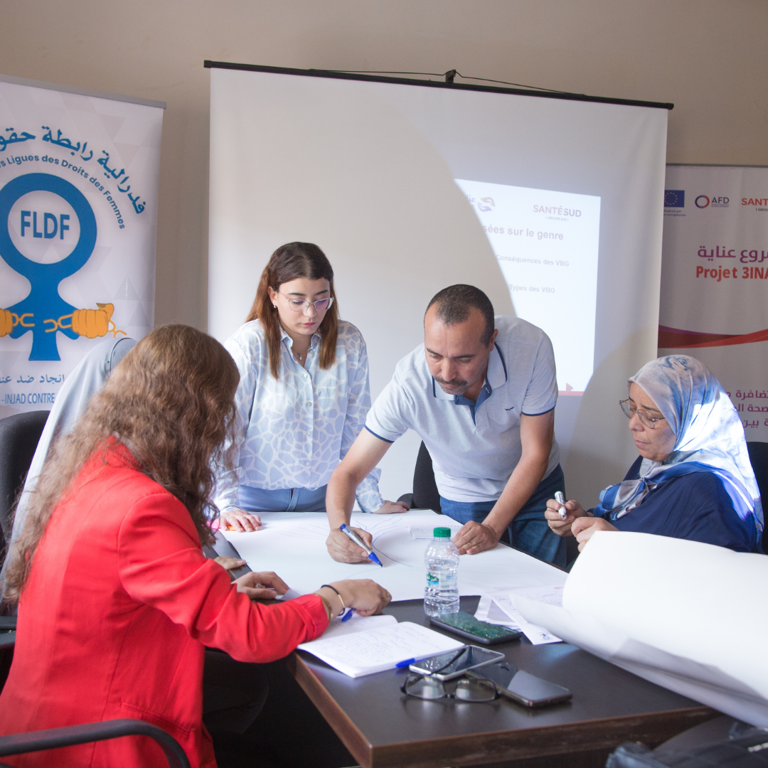 LDDF-INJAD: a network against gender-based violence in Morocco - Groupe SOS